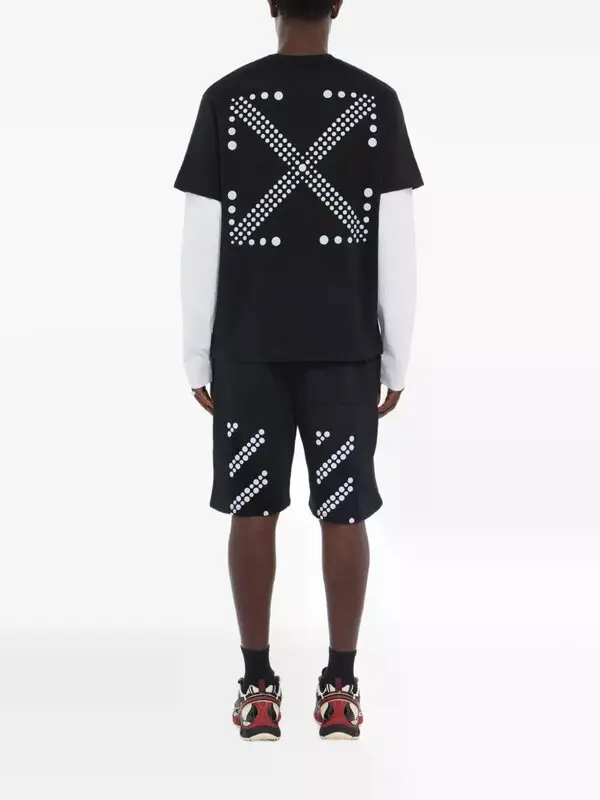 Off-White Dotted Arrow Skate Sweatshorts