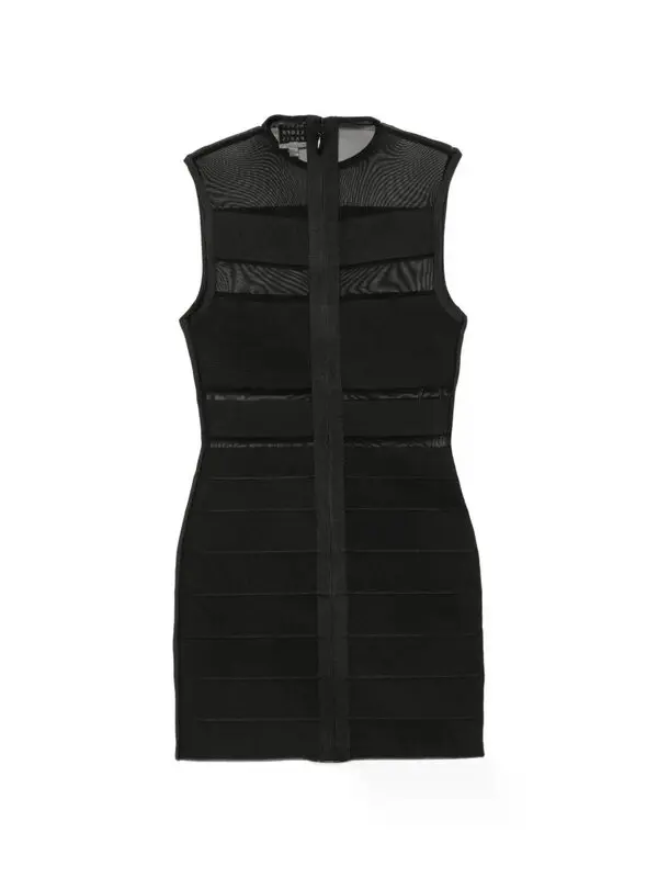 Herve Leger Allie Panelled Bandage Dress