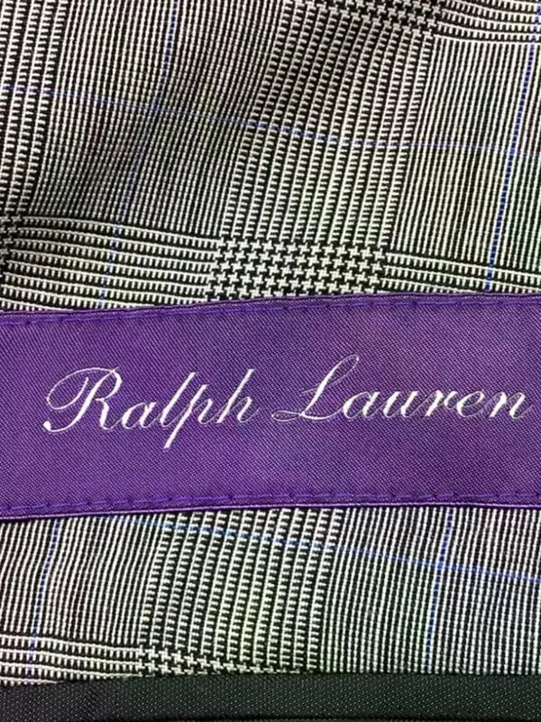 Ralph Lauren Purple Label Houndstooth Blazer