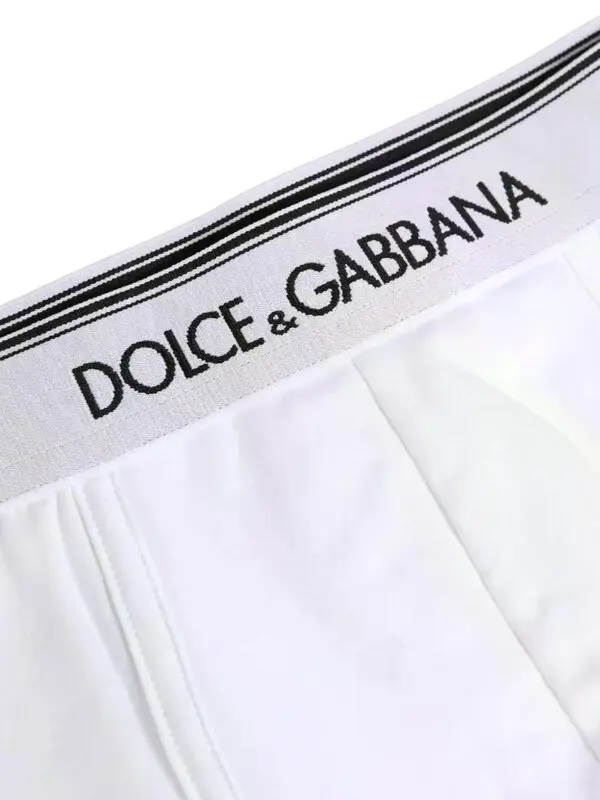 Dolce & Gabbana Logo-waistband Cotton Boxers