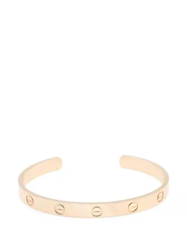 Cartier 2010s Love Open Bracelet - Pink