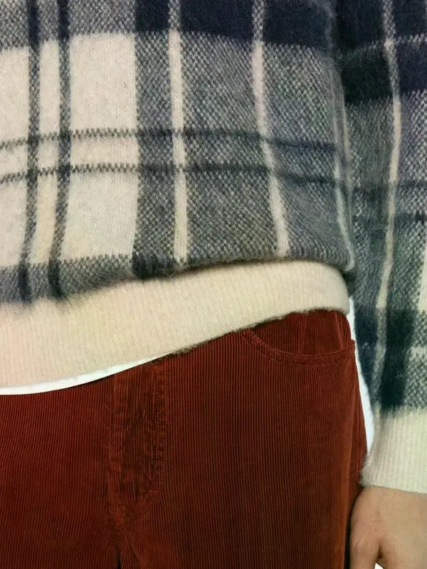 Barbour Hunham Tartan-pattern Sweater