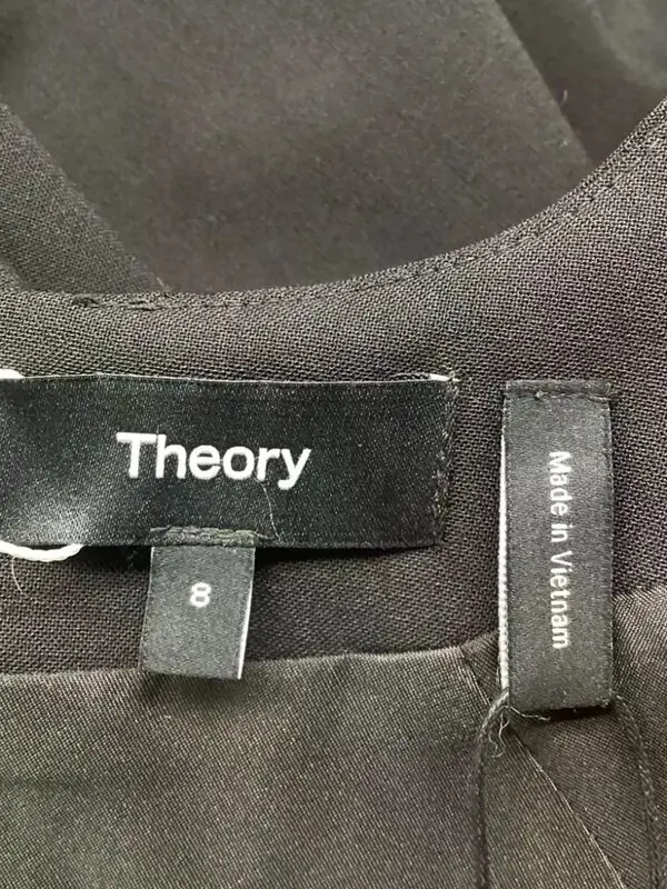 Theory Crew-neck Sleeveless Dress