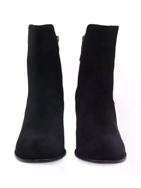 Zadig&Voltaire Ruched Suede Ankle Boots