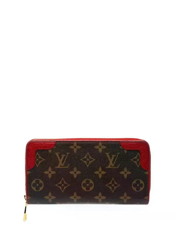 LOUIS VUITTON 2019 Monogram Retiro Zippy Wallet Long Wallets