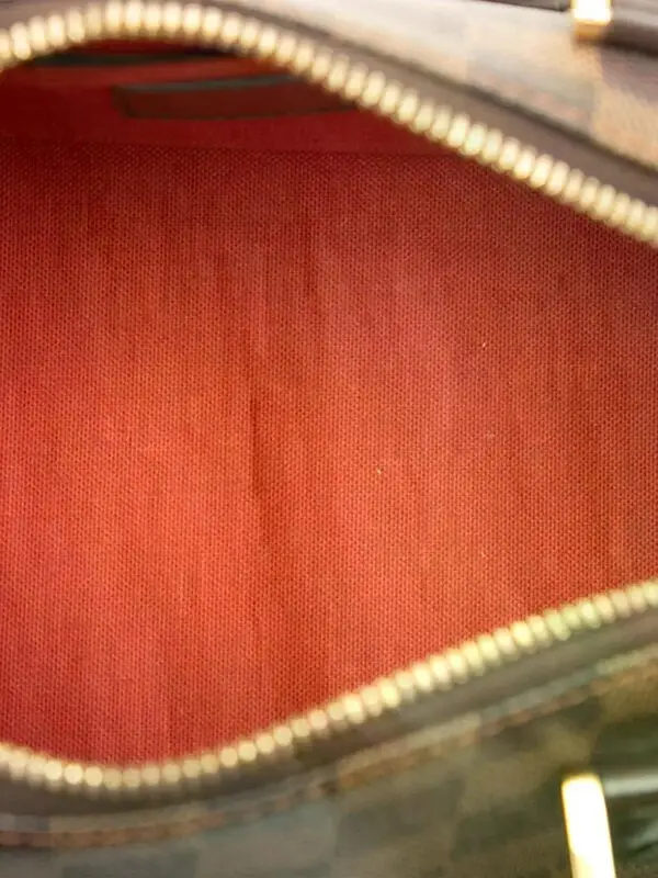 LOUIS VUITTON 2005 Damier Ebene Mini Ribera Handbag