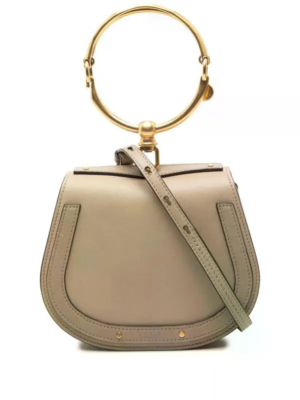 Chloé 2017 Small Leather Nile Bracelet Satchel - Brown