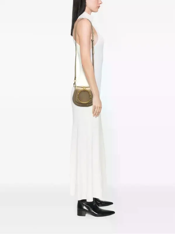 Chloé 2017 Small Leather Nile Bracelet Satchel - Brown