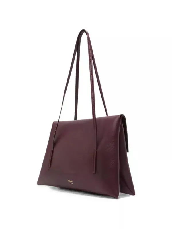 Khaite Soft Blake Gold-tone Plaque Shoulder Bag