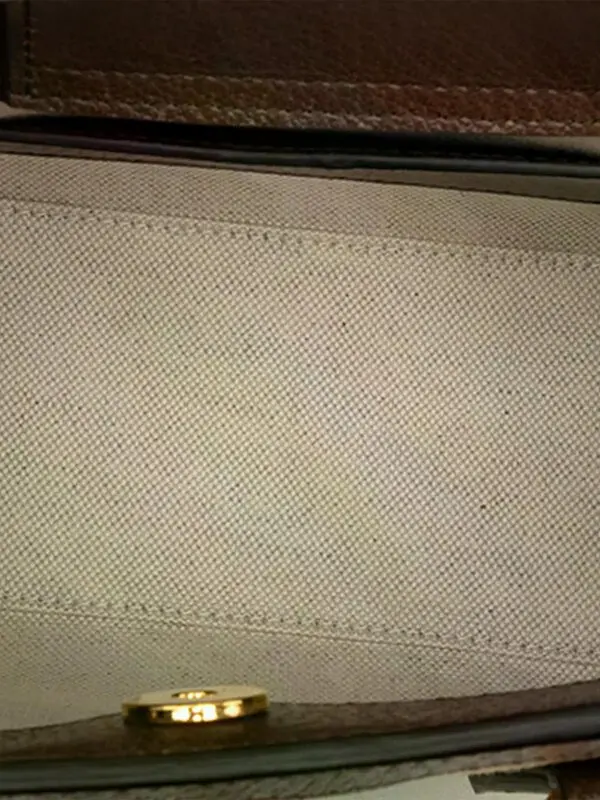 Gucci 2016-2026 Mini Jumbo Gg Canvas Bamboo Diana Satchel