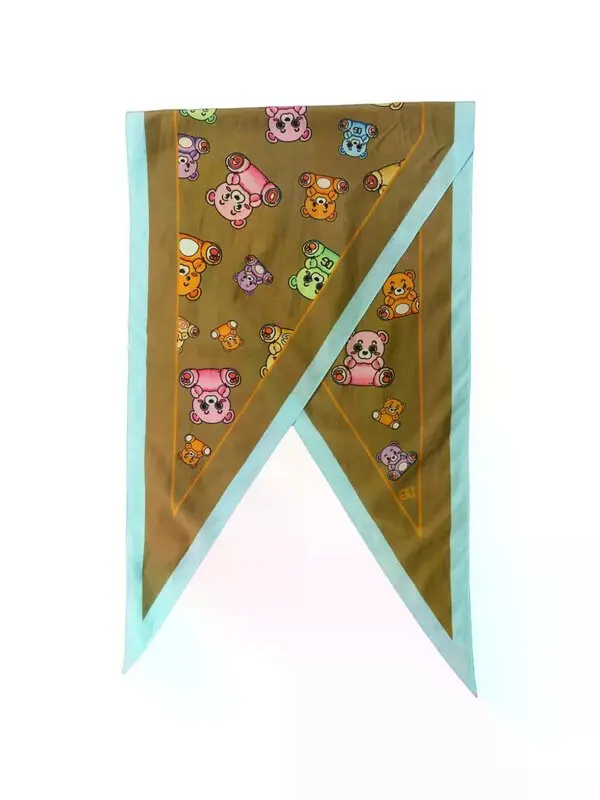 Dolce & Gabbana Teddy Bear Print Scarf