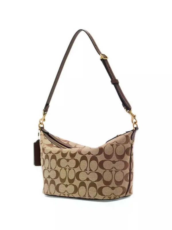 COACH Signature Monogram-pattern Shoulder Bag - Neutrals