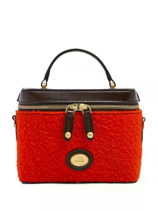 THE BRIDGE Leather Tote Bag - Orange