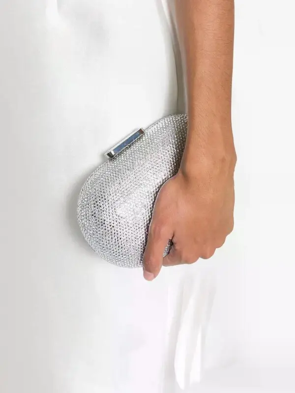 TWENTY FOURHAITCH Isidora Crystal-embellished Clutch Bag