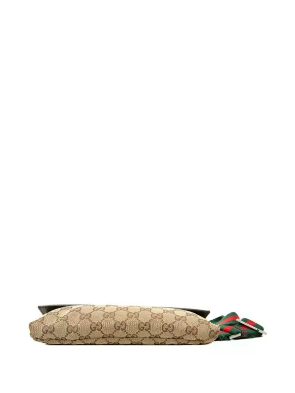 Gucci 2000-2015 Gg Canvas Web Crossbody Bag