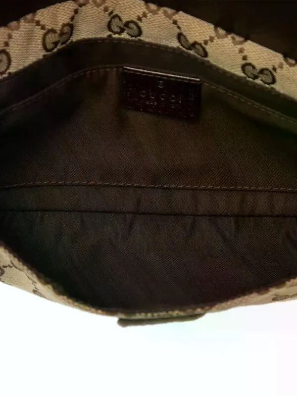 Gucci 2000-2015 Gg Canvas Web Crossbody Bag