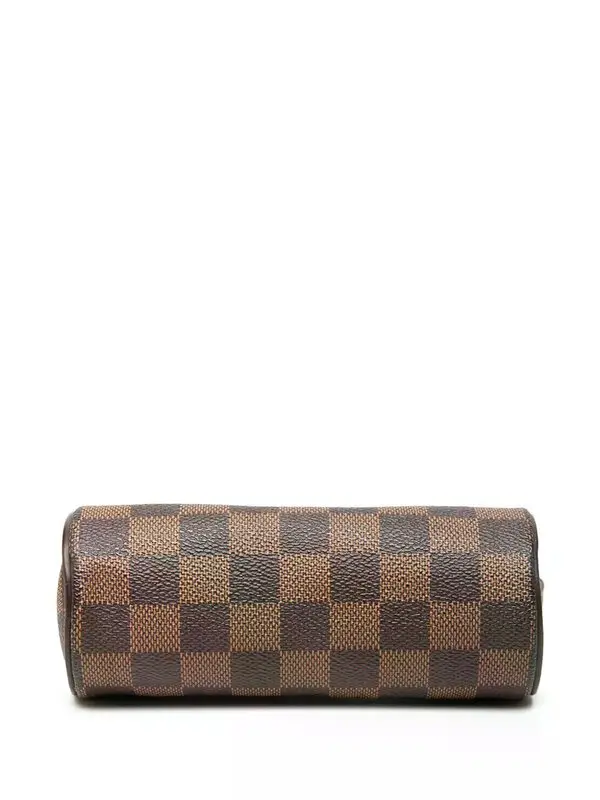 LOUIS VUITTON 1990-2010 Damier Ebene Papillon Pochette Handbag