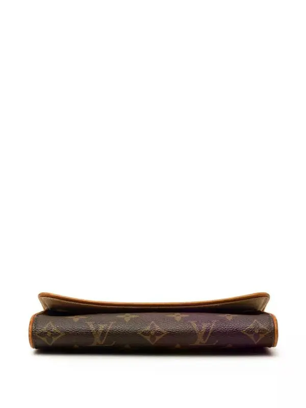 LOUIS VUITTON 2000 Monogram Pochette Twin Pm Crossbody Bag