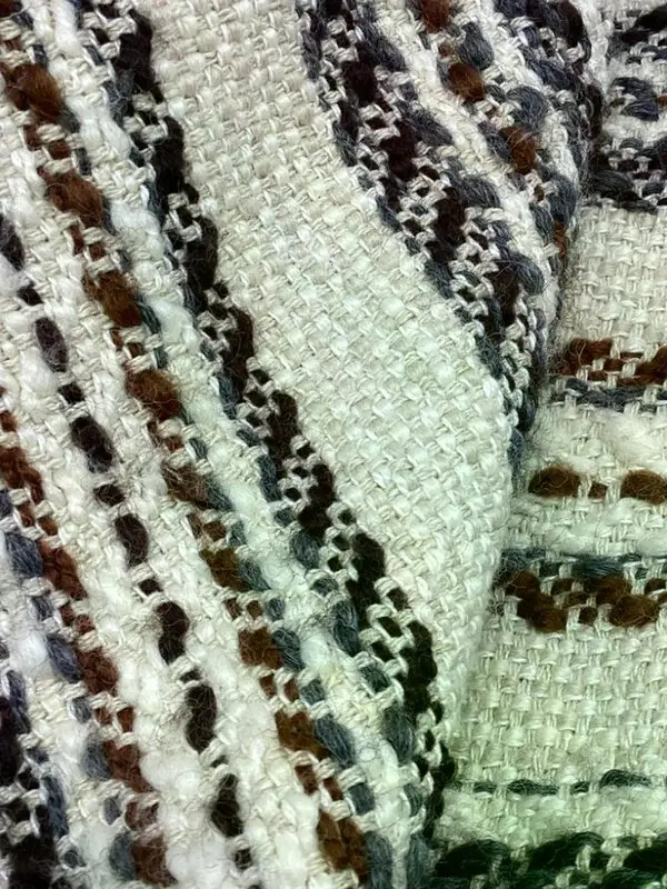 ISABEL MARANT VINTAGE Ilianie Striped Tweed Top