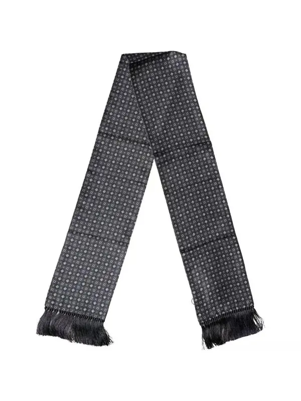 Dolce & Gabbana Geometric Fringe Scarf