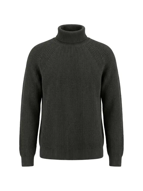 Zegna Ribbed-knit Raglan-sleeve Sweater
