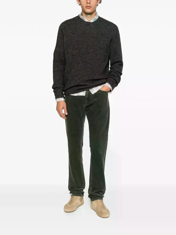 ROBERTO COLLINA Crew-neck Knitted Sweater
