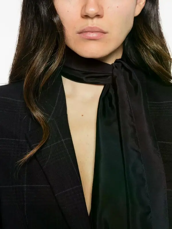 Marella Check-pattern Single-breasted Jacket