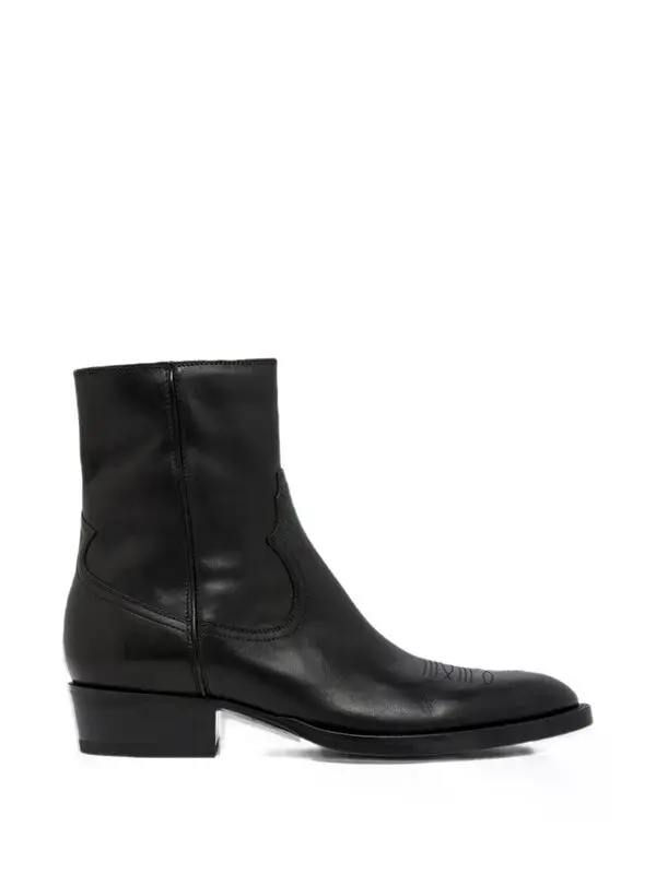 BUTTERO® Santomato Leather Ankle Boots