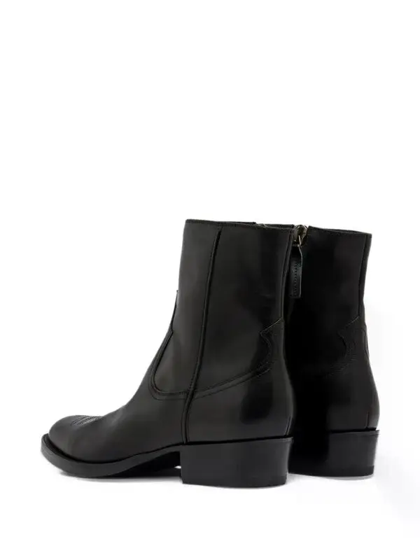 BUTTERO® Santomato Leather Ankle Boots