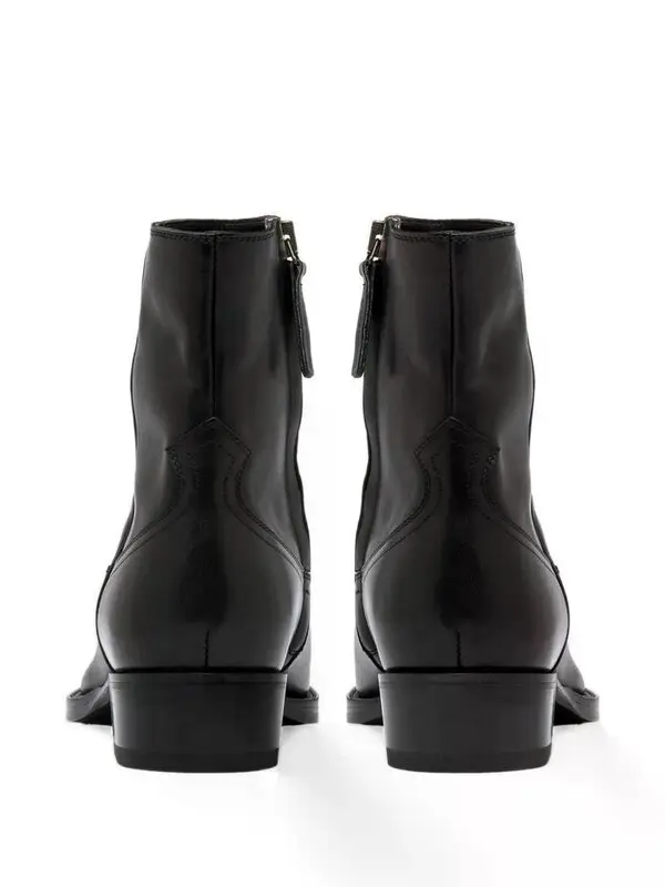 BUTTERO® Santomato Leather Ankle Boots