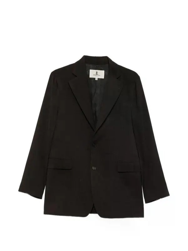 Barena Venezia Gala Check-pattern Single-breasted Blazer