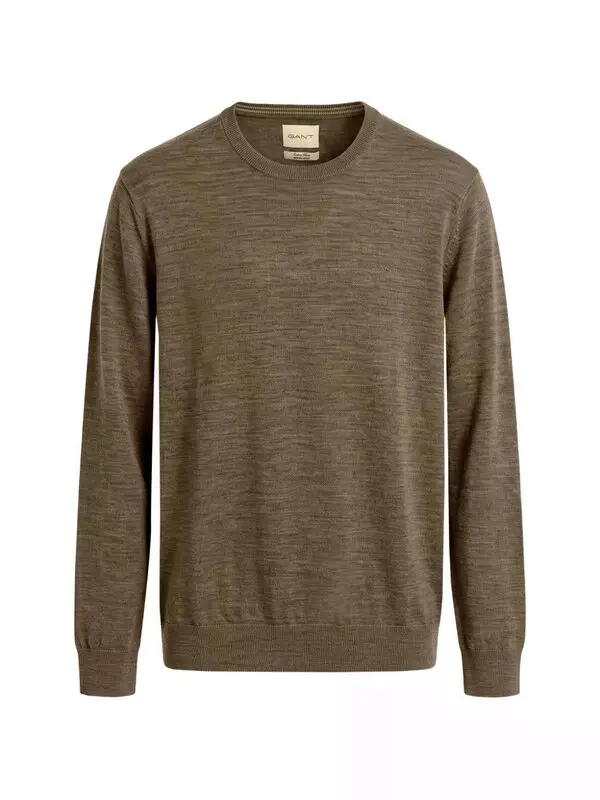 Gant Fine-knit Crew-neck Sweater