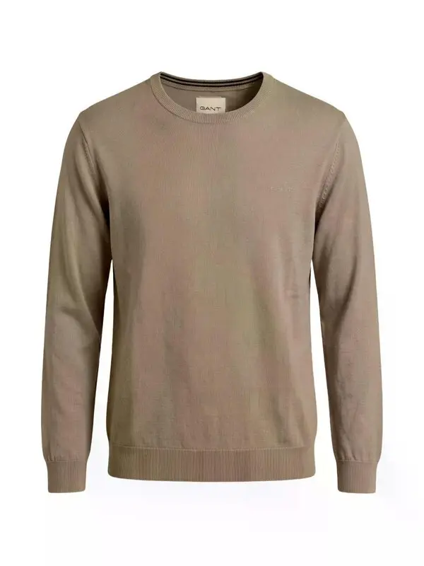 Gant Embroidered-logo Sweater