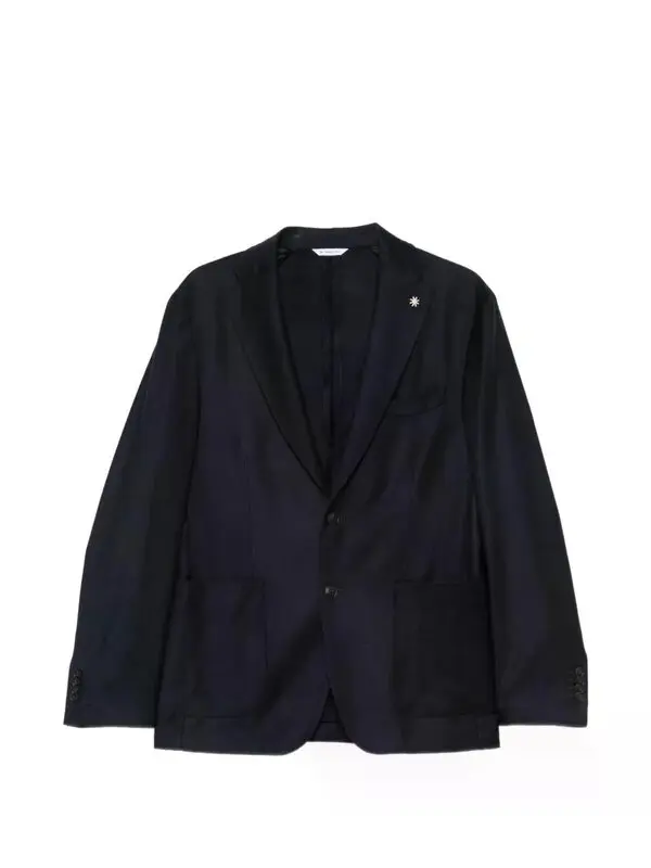 MANUEL RITZ Wool Flannel Blazer
