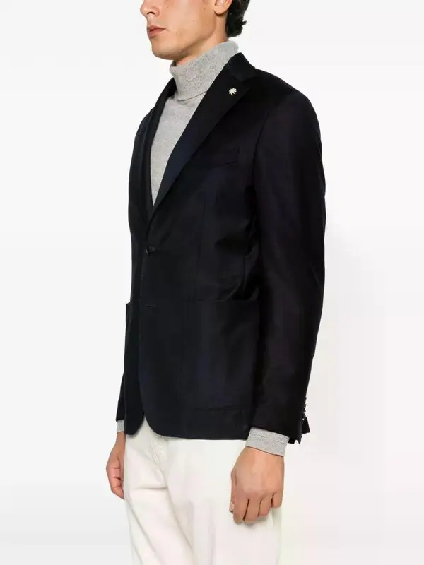 MANUEL RITZ Wool Flannel Blazer