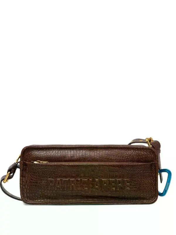 Patrizia Pepe Medium Perfection Leather Crossbody Bag