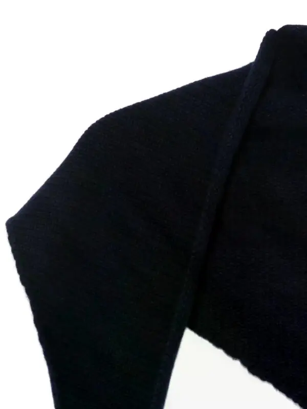 LISA YANG Mairi Knitted Triangular Scarf