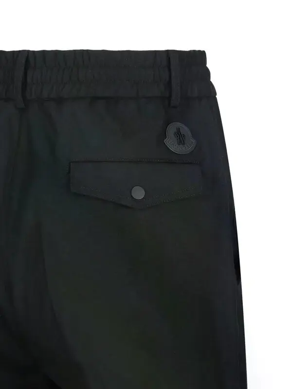 Moncler Drawstring Virgin-wool Trousers