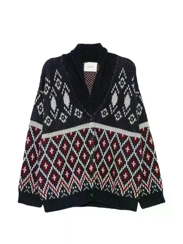 LISA YANG Arda V-neck Cardigan - Blue