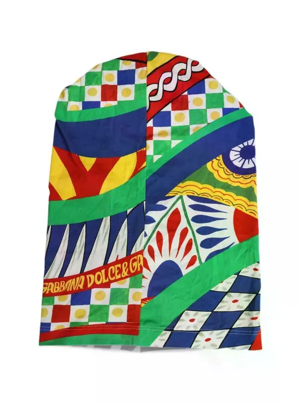 Dolce & Gabbana Multicolor Carretto Siciliano Balaclava