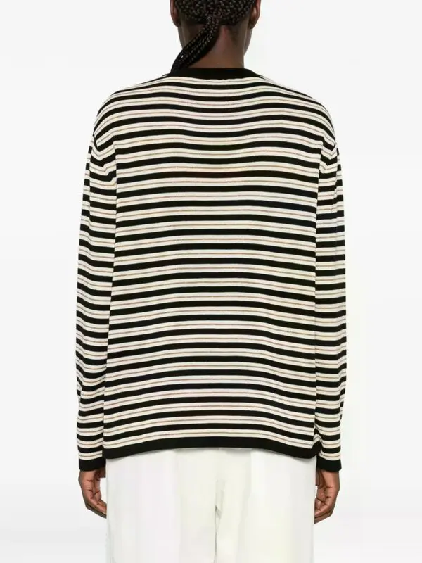 CORDERA Striped Long-sleeve Sweater