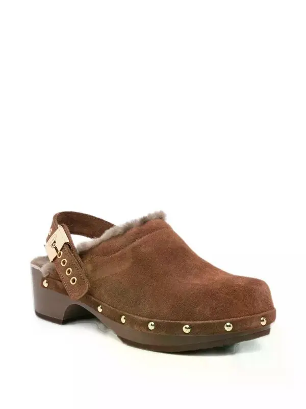 DR. SCHOLL'S SHOES Pescura Robin Studded Suede Mules