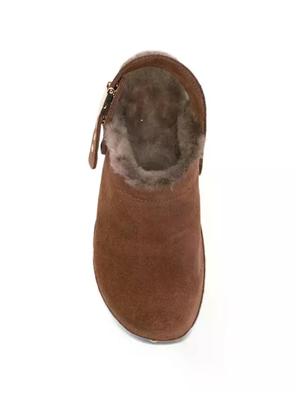 DR. SCHOLL'S SHOES Pescura Robin Studded Suede Mules