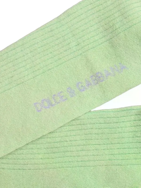 Dolce & Gabbana Light- Logo Over-calf Socks