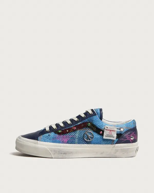 VANS Lx Old Skool 36 Harris Tweed Sneakers - Navy/multi