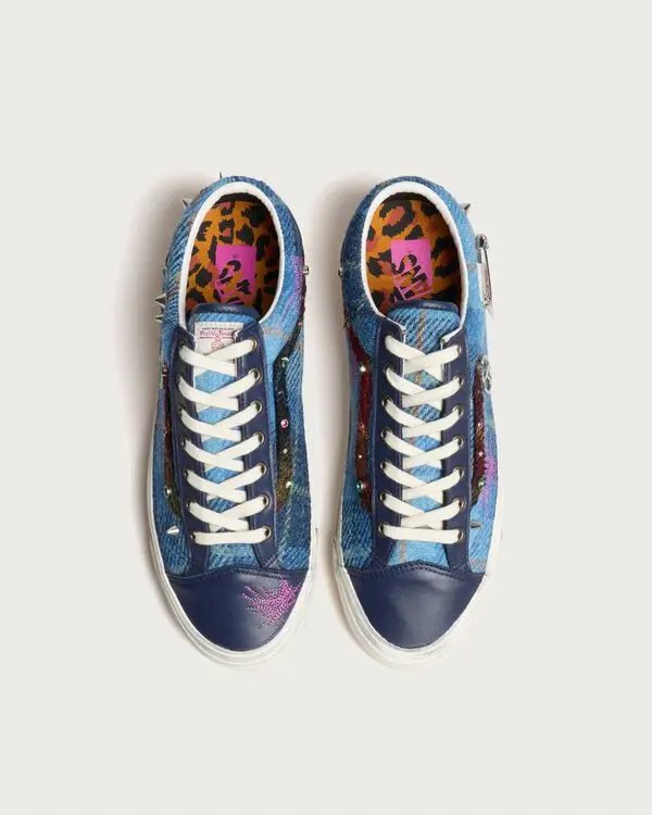 VANS Lx Old Skool 36 Harris Tweed Sneakers