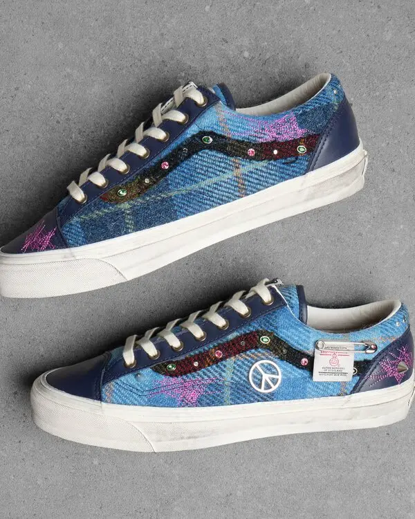 VANS Lx Old Skool 36 Harris Tweed Sneakers
