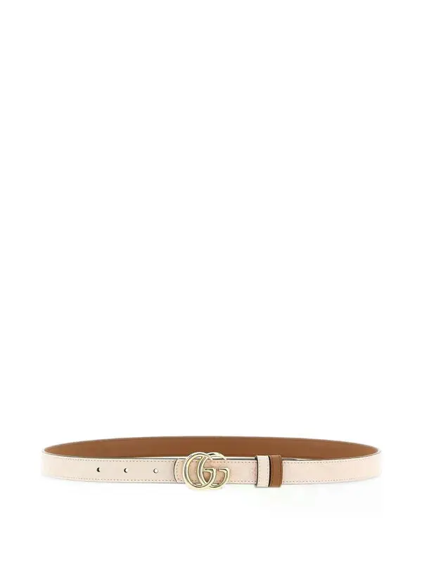 Gucci Marmont Reversible Leather Belt - Neutrals