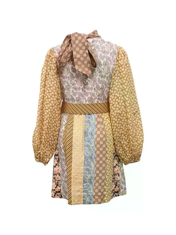 Zimmermann Belted Printed Dress