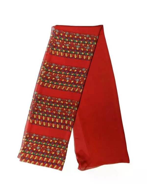 Dolce & Gabbana Geometric-print Silk Scarf